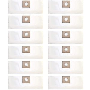Fette Filter - Type A Filter Bags Compatible with Shop-Vac 1.0 1.5 Gallon Wet/Dry Vacuums. Compare to Part # 9066700 - Pack of 12