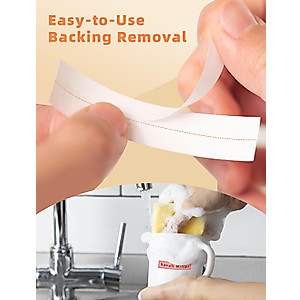 MakeID White Label Maker Tape Adapted Label Print Paper Refills Standard Laminated Office Labeling Tape Replacement 0.63'' x 13' (16mm x 4m) Work with Label Maker Model L1 Q1 E1