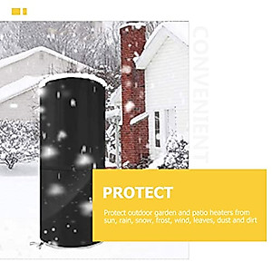 HANABASS Portable Heater Portable Heater Garden Supplies Patio Heater Cover Outdoor Heater Cover Fabric Heavy Duty Garden Heater Protector Portable Heaters Outdoor Heaters Outdoor Heaters