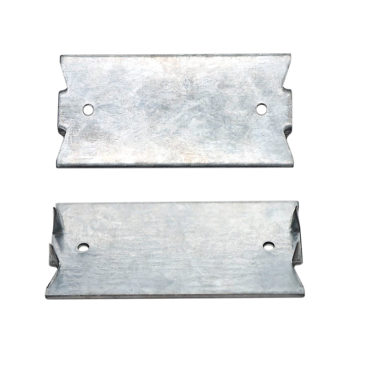 Qlvily 50PCS Nail Plates for Wood Studs, 1.5 x 2 Inch Nail Plate, Sharp Pointed Prongs, Anti-Nail Protection Plate Shield