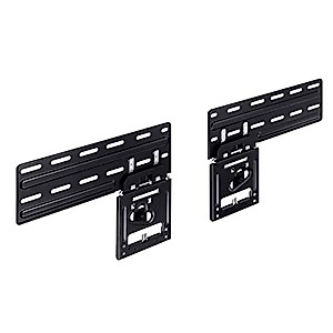 SAMSUNG Slim Fit TV Wall Mount, Compatible w/ 43”- 85” Q Series, Crystal UHD Series Televisions, Easy Installation, Blends w/Any Interior, Minimalist Look, WMN-B50EB/ZA, 2022, Black