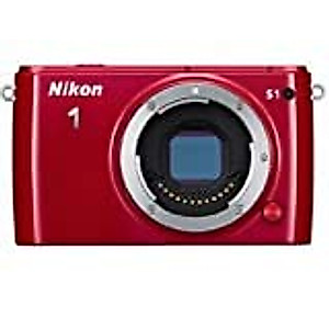 Nikon 1 S1 10.1 MP HD Digital Camera (Red) Body only
