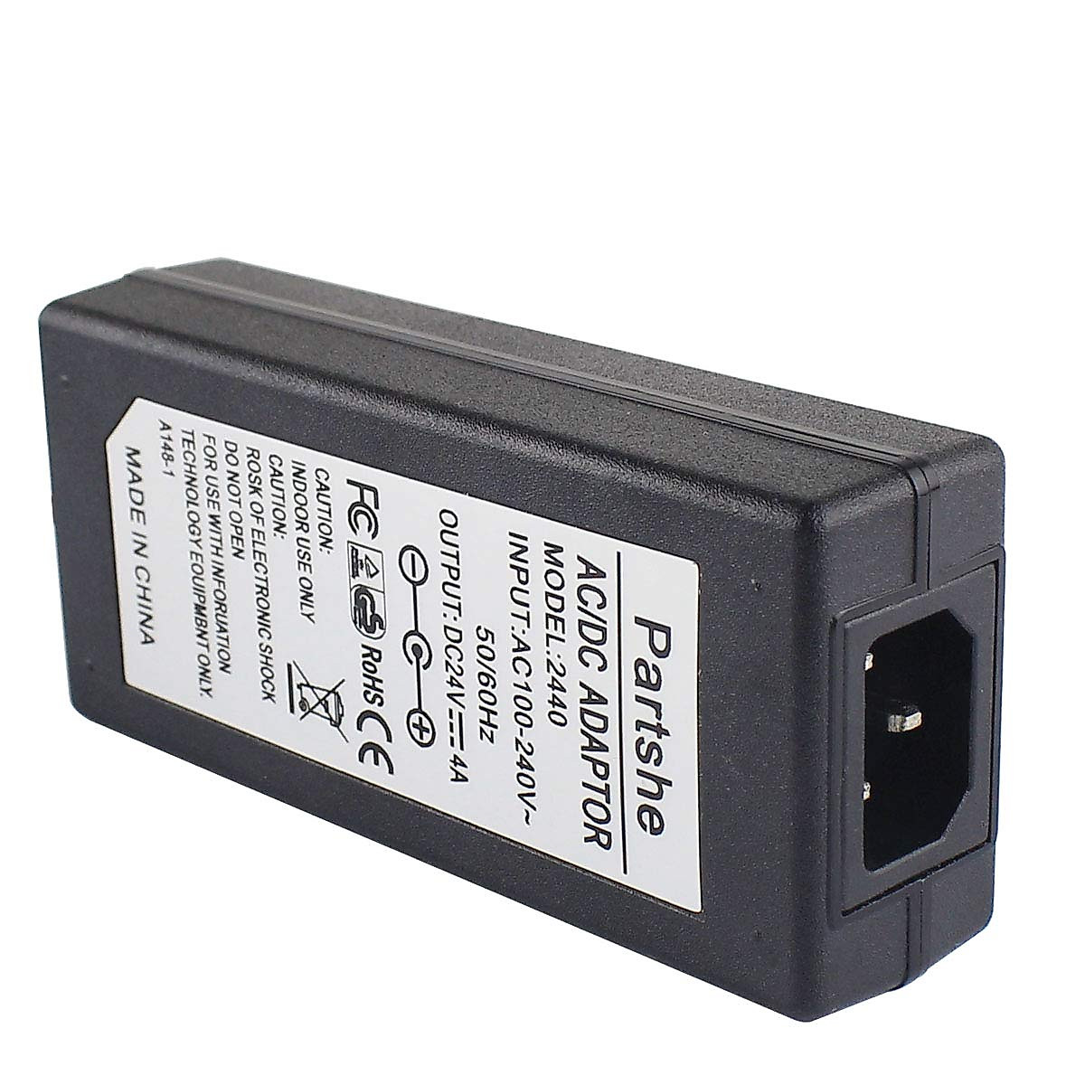 PARTSHE AC Adapter Charger Power Supply for Zebra Eltron TLP2844 TLP LP 2844 2824 GC420 GC420T GC420d Label Printer