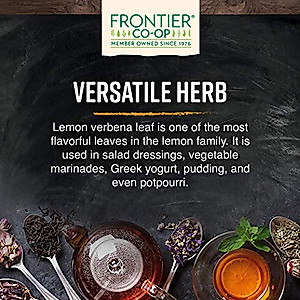 Frontier Co-op Organic Cut & Sifted Lemon Verbena Leaf 1lb