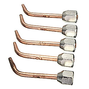 Jewelry Micro Mini Gas Little Torch with 5 Tips Welding Soldering Torches kit Oxygen & Acetylene Torch Kit Metal Cutting Torch Kit Portable Cutting Torch Set Welder Tools