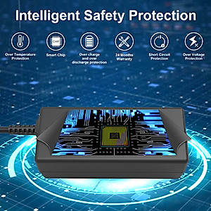 19V 3.42A 65W Laptop Charger adapter for Acer Aspire E15 E1-532-2635 E1-571 E1-531 E3 E5 E5-511 E5-571 E5-573 E5-573G E5-575 E5-576G E5-575G E5-521 E5-522 ES1 ES1-531 ES1-511,ChromeBook C7 C710 AC710