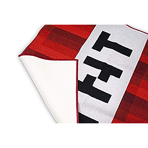 Minecraft Area Rug TNT Block Decorations Merch Video Game Decorations TNT Decorations | 39-Inch Square Area Rug