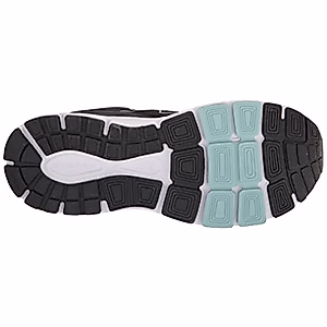 New Balance Women's 840 V5 Running Shoe, Black/Storm Blue, 8 Wide