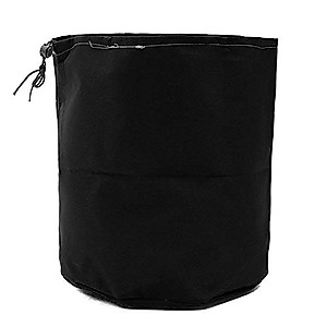 PARDLY Lawn Trimmer Engine Dustproof Cover, Universal Weed Eater Covers Waterproof for Garden Grass Trimmer Edger (Black)