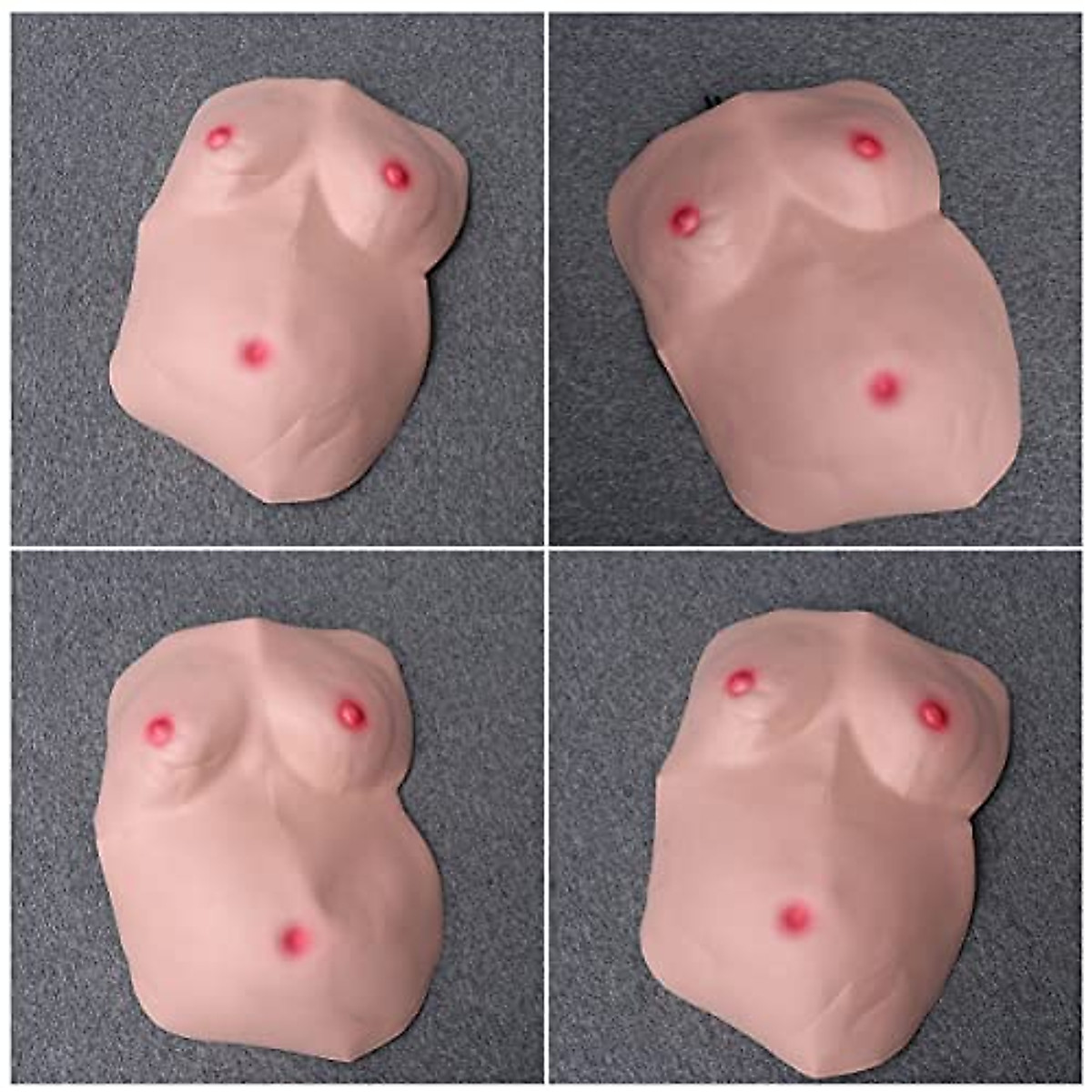 BESTOYARD Halloween Costumes 2 pack Fancy fake belly belly funny costumes Belly Fake Halloween Costume