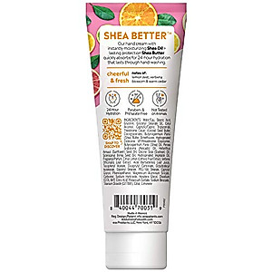 eos Hand Cream - Pink Citrus | Natural Shea Butter Hand Lotion and Skin Care | 24 Hour Hydration with Oil | 2.5 oz,2040872