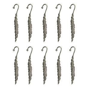 22 Pieces Beading Bookmarks with Loop for DIY Making Crafts