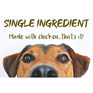 Chicken Breast Strips, 8oz: Chicken Jerky Dog Treats - Grain Free Dog Treats - Healthy Dog Treats - Natural Dog Treats - Dog Treats Made in USA Only