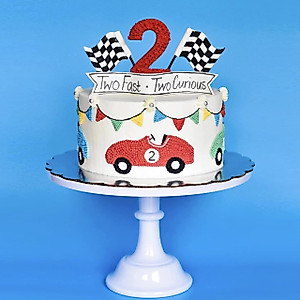 11" White Plastic Cake Stand | Melamine Wedding Cake Stand | Pretty Cake Stands for Dessert Table | Serving Trays for Party or Brunch Decorations | Adorable Cake Plate by Sprinkles & Confetti