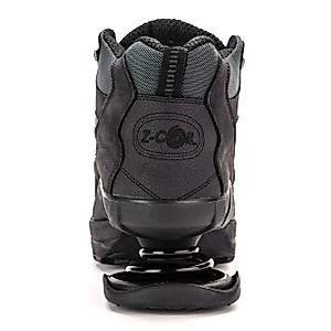 Z-CoiL Outback Men’s Hiking Shoe - Orthopedic Shoes for Men - Orthotic Outdoor Hiker Boot for Pain Relief, Foot Support, and Comfort - Open Coil Black