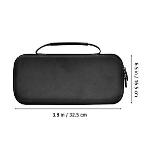 SOLUSTRE package zipper storage bags Game console Accessories Hard Storage Bag Handheld Storage Bag Game console Storage Case Portable Carry Case the host Storage Box eva travel