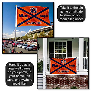 College Flags & Banners Co. Auburn AL State Design Flag