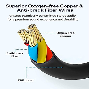 QC45 Audio Cable Replacement Headphone Cord Wire Compatible with Bose Quietcomfort 35 QC25 QC35 QC45 OE2i Soundlink SoundTrue NC700 Headphones Aux Cord(Black with Mic)