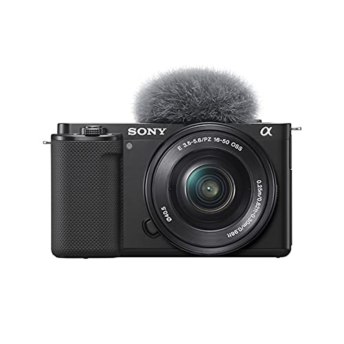 Sony Alpha ZV-E10 - APS-C Interchangeable Lens Mirrorless Vlog Camera Kit - Black
