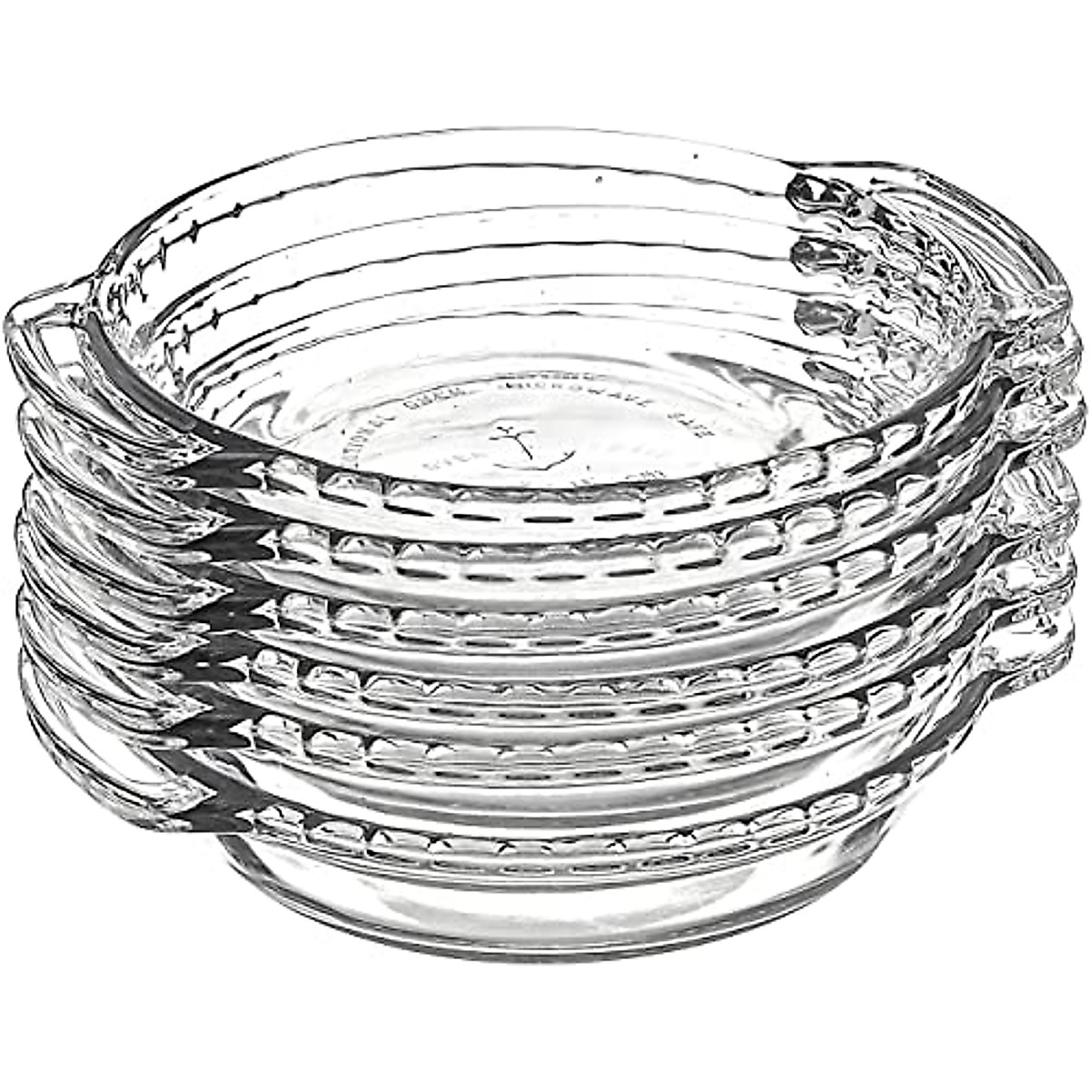 Anchor Hocking Oven Basics 6-Inch Mini Pie Plate, Set of 6