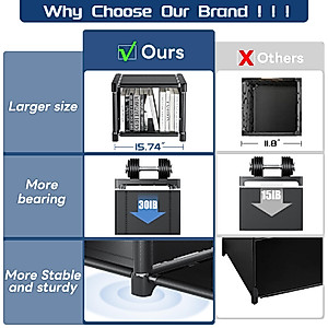 Mavivegue Book Shelf, 9+12+16+18 Cube Storage Organizer, DIY Bookcase, Metal Cube Bookshelf, Tall Book case for Bedroom, Living Room,Office, Closet Storage Organizer, Black Cubicle Storage Rack-Black