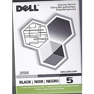 Dell J5566 Standard Capacity Black Ink Cartridge (Series 5) for Dell 946 All-in-One Printer