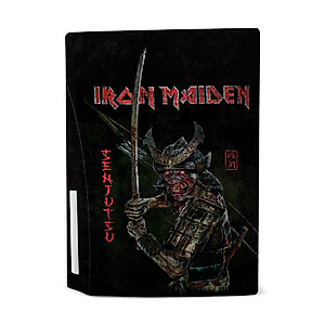 Head Case Designs Officially Licensed Iron Maiden Senjutsu Album Cover Graphic Art Vinyl Faceplate Gaming Skin Decal Compatible With Sony PlayStation 5 PS5 Disc Edition Console & DualSense Controller