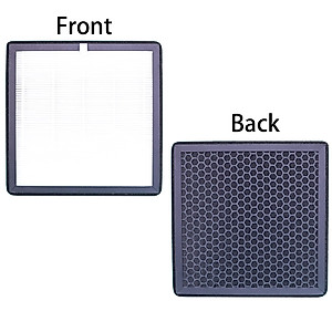 LRFDRESS AH300 True HEPA Air Filter 250x250x30mm Compatible With BONECO H300 H400 Air Purifier Filter of Replacement