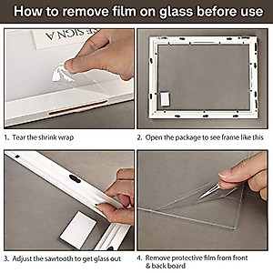 LotFancy Wedding Guest Book Alternative, Drop Top Frame, Heart Drop Wood Guest Book with Stand, 87 Wooden Hearts, 2 Pens, Rustic Wedding Decorations for Reception Baby Shower, Birthday, Graduation