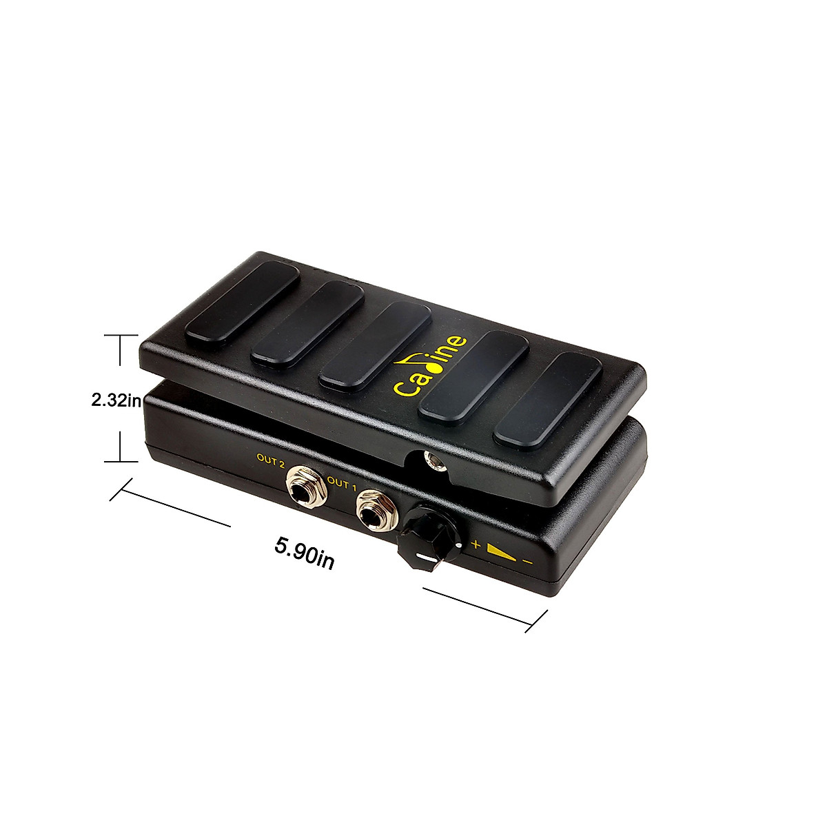 Caline CP-31P Guitar Effect Pedal Volume Pedal with Boost Funtion Two in.Two Out