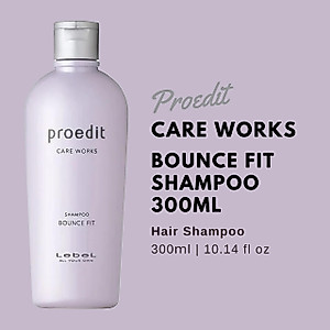 Lebel Proedit Care Works Hair Shampoo 300ml & Hair Ttreatment 250ml Set - Bounce Fit
