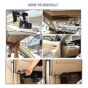 REARMASTER Universal OBD Power Cable for Dash Camera,24 Hours Surveillance/Acc Mode with Switch Button(Micro USB Port)