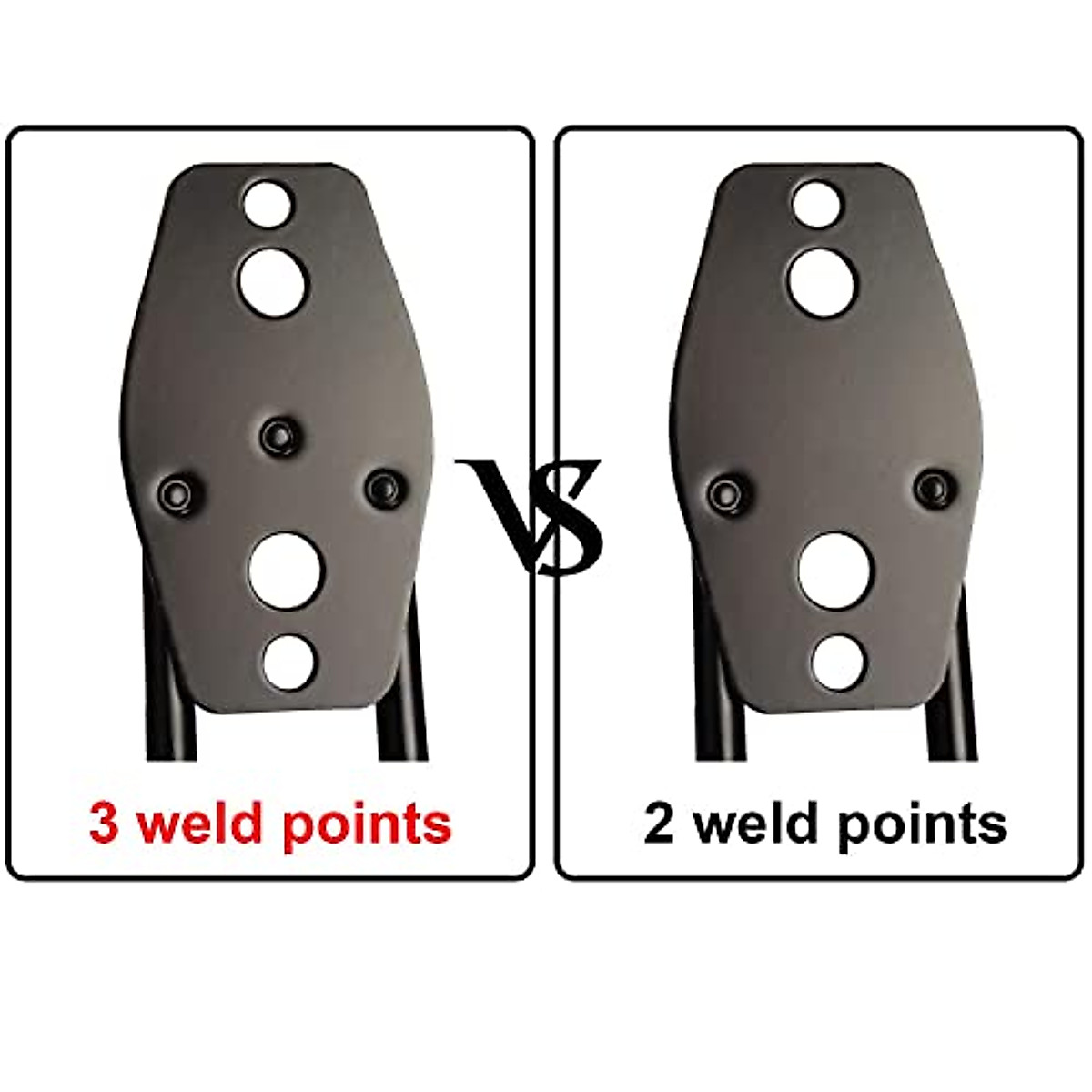 NETWAL Garage Hooks 10 Pack Storage Organization, Heavy Duty Wall Mount Steel Hook for Organizer Power Tools, Ladders,Bicycles,Garden Black