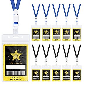 10 Pieces Movie Theater Party Favors Movie Night Party VIP Pass Red Carpet Birthday Party Event VIP Pass Birthday Invitation (Hollywood)