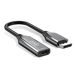 DisplayPort 1.4 to HDMI 2.1 Adapter 8K with HDR (DP 1.4 to HDMI 2.1) Display Port to HDMI Adapter 4k 120Hz up to 8K 60Hz with HDR Support for RTX 4090, RX 6900, Gaming PC, and More