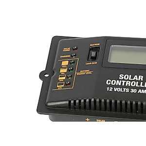 WirthCo 23125 Battery Doctor 30 Amp 12V Solar Controller