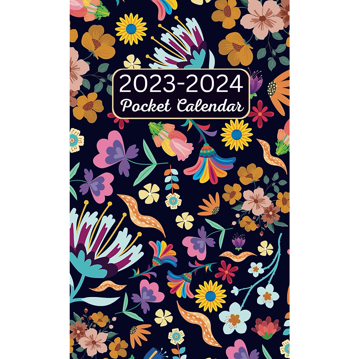 2023-2024 Pocket Calendar For Purse: from January 2023 to December 2024 (24 Months) With Federal Holidays and inspirational Quotes