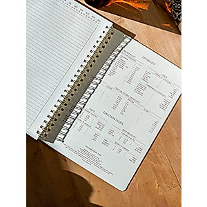 DesignWorks Ink TEXTURED PAPER COVER TWIN WIRE A4 CREST NOTEBOOK - LILAC