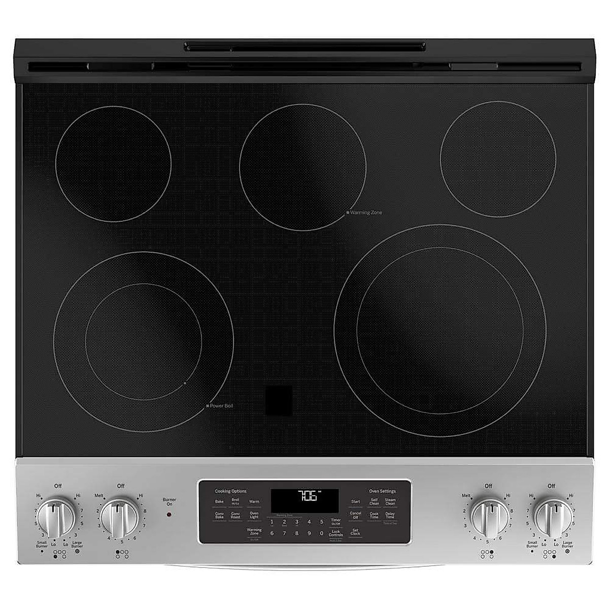 GE® 30" Slide-In Electric Convection Range with No Preheat Air Fry