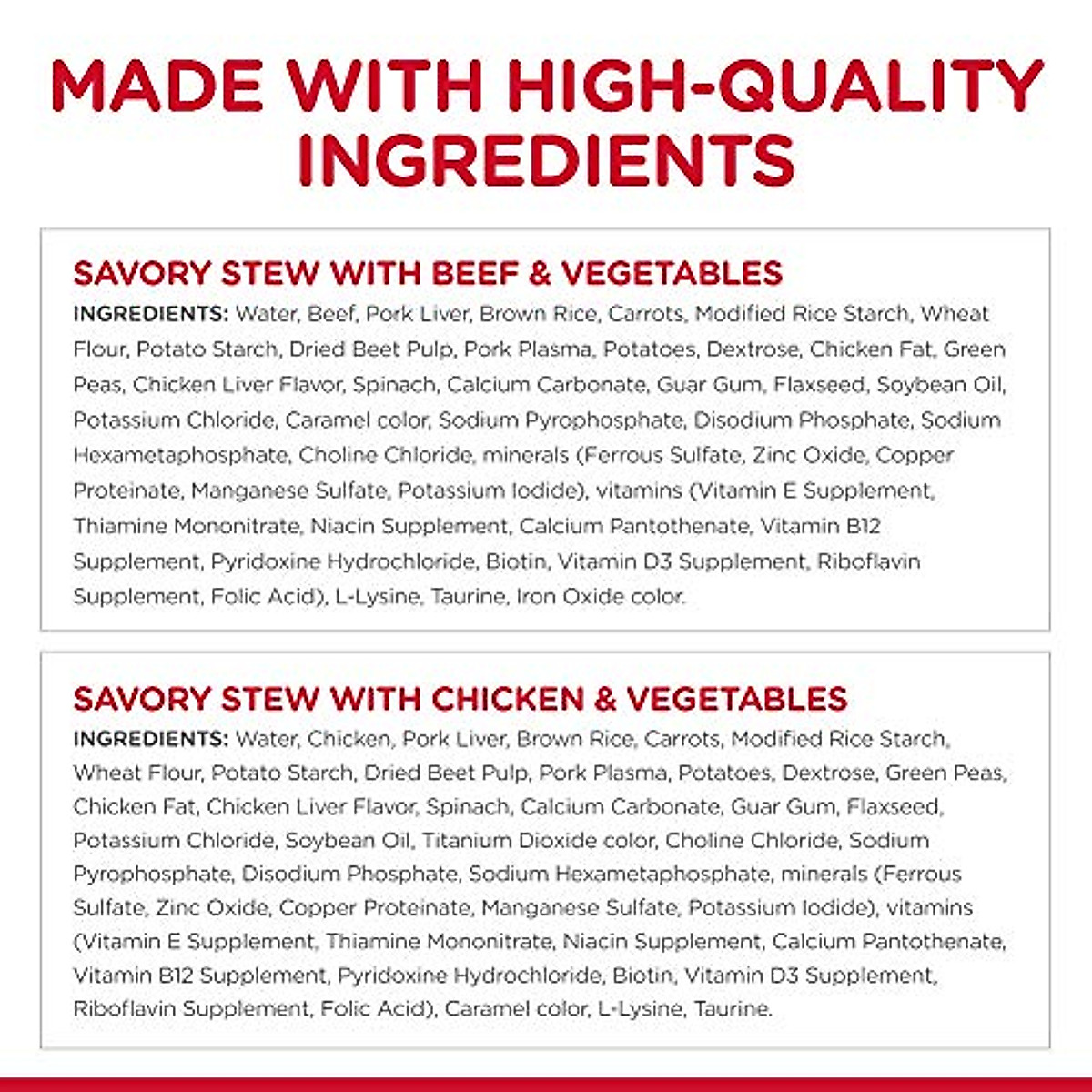 Hill's Science Diet Adult Small Paws Wet Dog Food Variety Pack, Chicken & Vegetables, Beef & Vegetables, 3.5 oz. Cans, 12-Pack