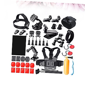 UKCOCO Selfie Stick Action Camera Accessories Kit 42-in-1 Sports Camera Set for Outdoor Activities Camera Accessory