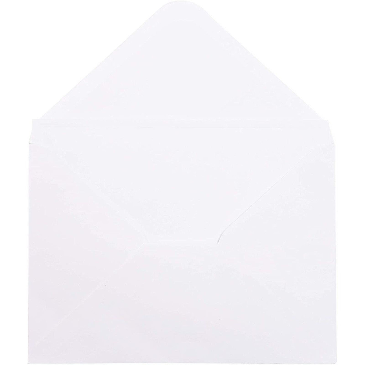 Pipilo Press 100 Pack Blank Invitation Cards with Envelopes for Weddings, Birthday Party, Baby Shower, DIY (5x7 In)