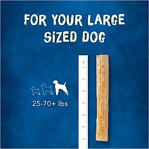 Purina Busy Rollhide Chew Treat - for Large Dogs - 2 Count Treats Per Package - Net Wt. 6 OZ (170 g) Per Package - Pack of 2