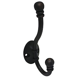 Cosmas 36267ORB Oil Rubbed Bronze Heavy Duty Coat & Hat Hook