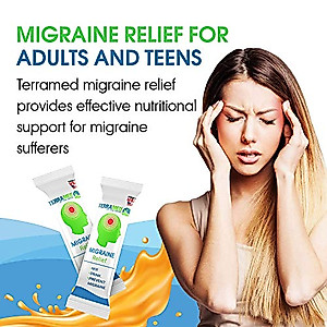 Terramed Just Think Comfort Migraine Relief, Migraine Headache Relief – Homeopatic Medicine to Help Prevent Pain, Nausea, Sensitivity & Auras from Tension & Chronic Strain