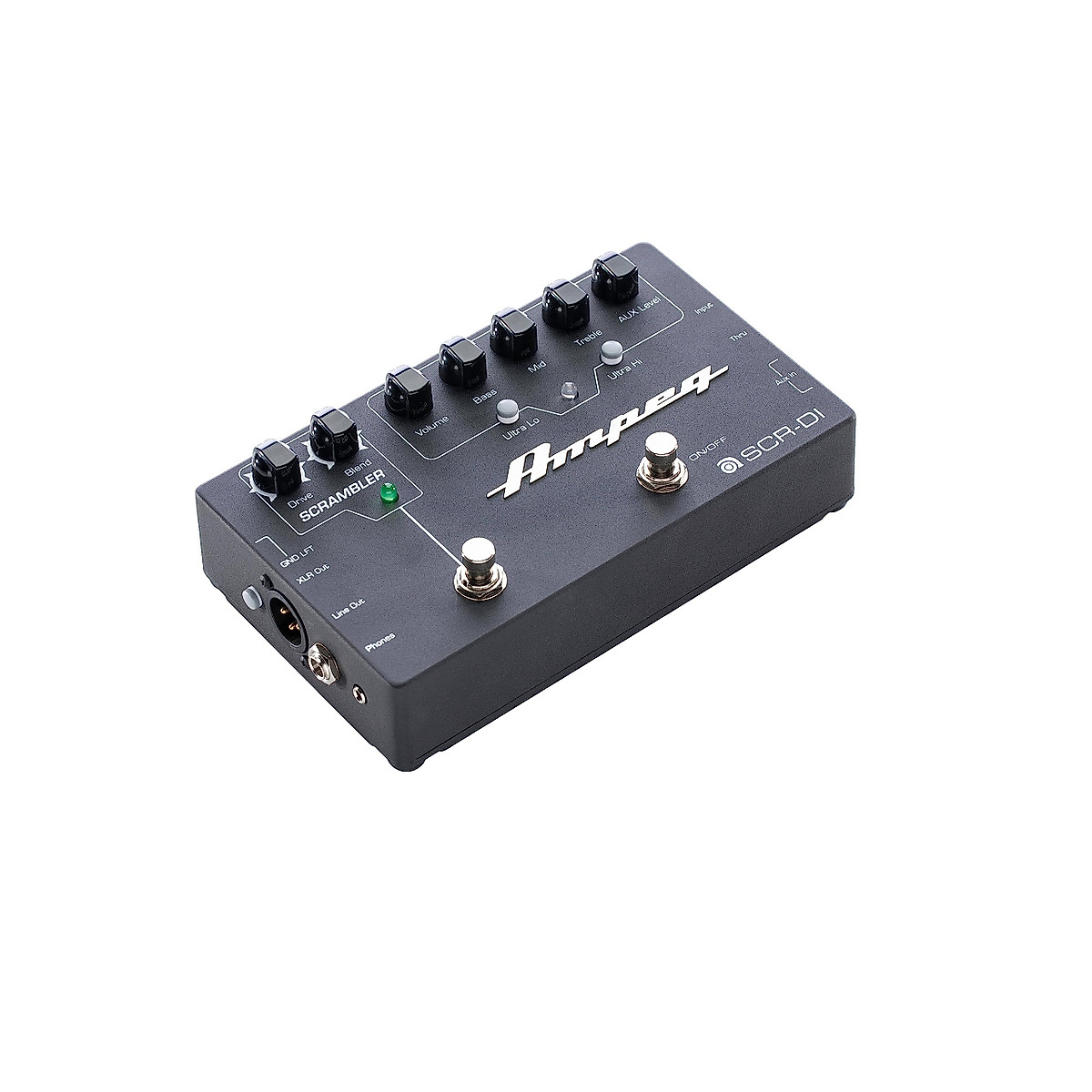 Ampeg SCR-DI Bass Amplifier Preamp,Black