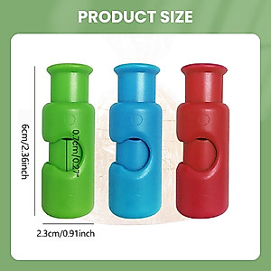 Bag Clips, Snack Bread Closure Clip, 2024 New Squeeze and Lock Bread Bag Clips, Portable Press Type Snack Bag Clip, Plastic Sealing Clip Bag Clip for Bread, Snacks, Seasonings (Mix, 6pcs)