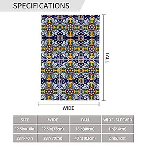 Mexican Talavera Tile Pattern Garden Flag - Vibrant Double Sided Garden Flag - Yard Decorating Flag Garden Flag Decoration - Outdoor Flag Decorator'S Favorite