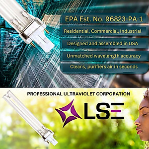 LSE Lighting PVHX213 UV Replacement Bulb GX23 Base 13 W Watts