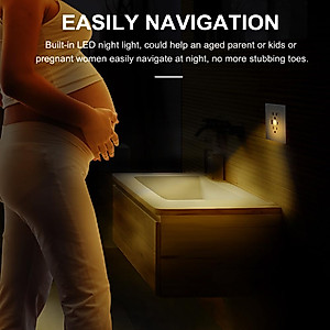 Tuya APP Smart WiFi Outlet with USB Port, 5V 2.4A USB Charger Outlet Compatible with Alexa, Google Assistant, ETL&FCC Listed, KS-15T/WU, White (2 Pack)